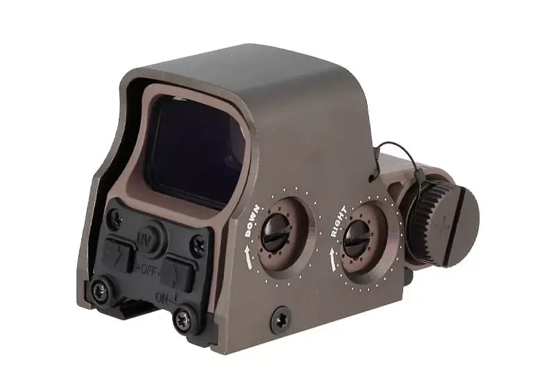 Holy Warrior HW-S2 Tan Holo Red Dot Sight for Airsoft | DISTRICT AIRSOFT