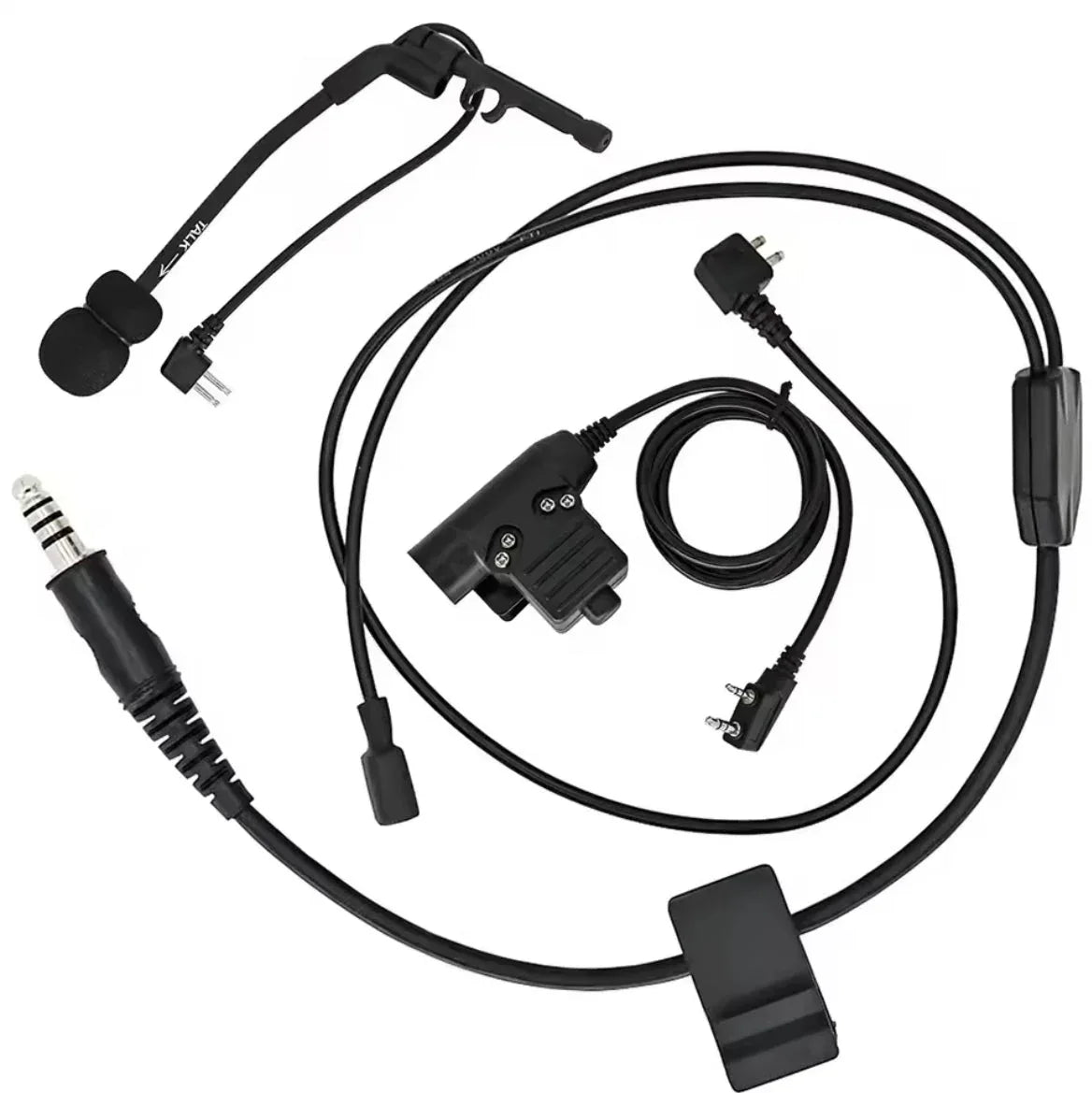 TAC-SKY Y-CABLE KIT for Tactical Headsets | DISTRICT AIRSOFT